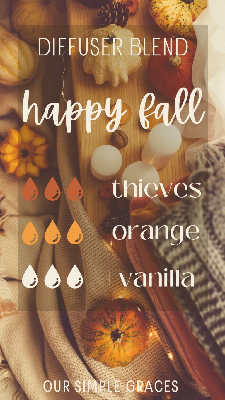 The Best Fall Diffuser Blends - Our Simple Graces